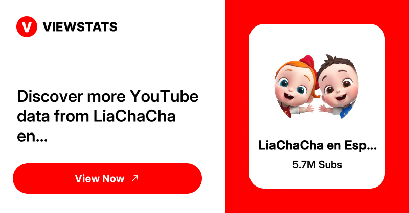 LiaChaCha en Español - Canciones Infantiles - Viewstats