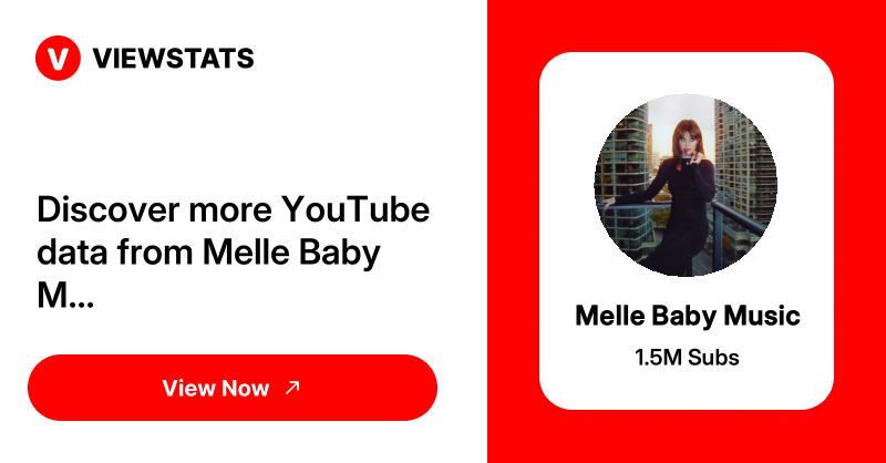 Melle Baby Music - Viewstats