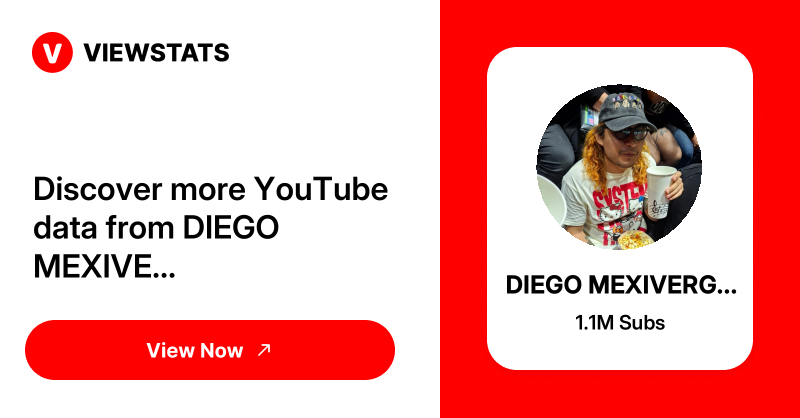 DIEGO MEXIVERGAS - Viewstats