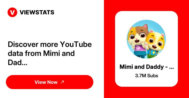 Mimi and Daddy - Kids Songs and Cartoons - Viewstats