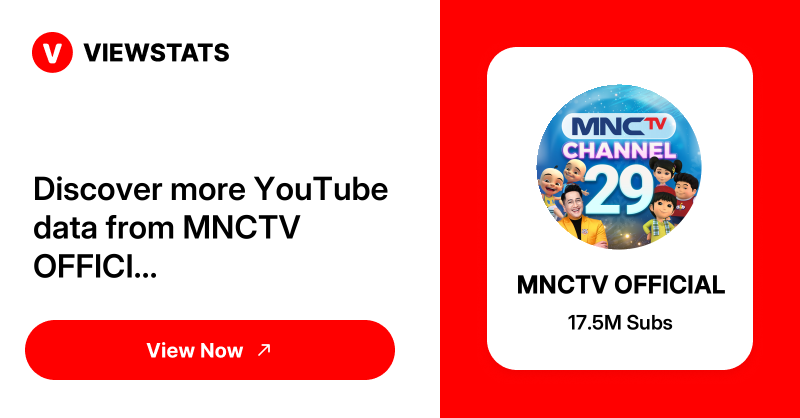 MNCTV OFFICIAL - Viewstats