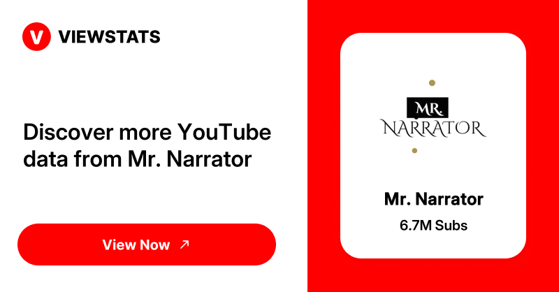 Mr. Narrator - Viewstats
