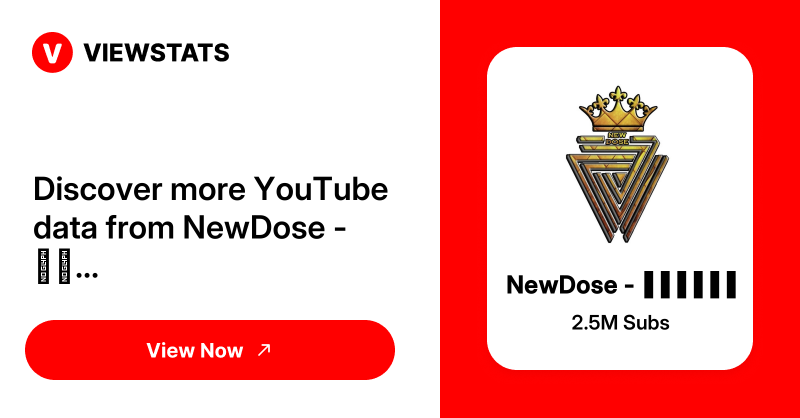 NewDose - نيودوس - Viewstats