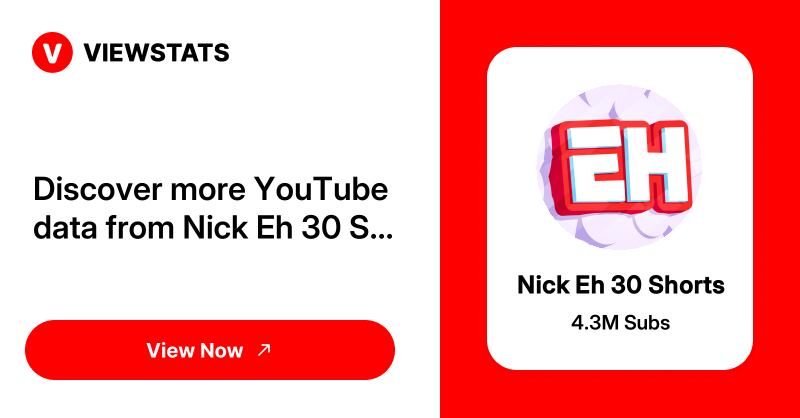 Nick Eh 30 Shorts - Viewstats