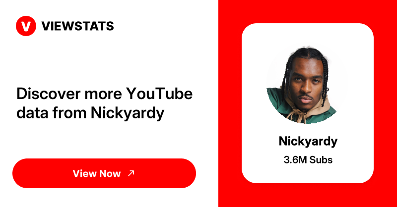 Nickyardy - Viewstats