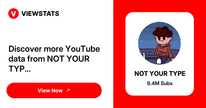 NOT YOUR TYPE - Viewstats