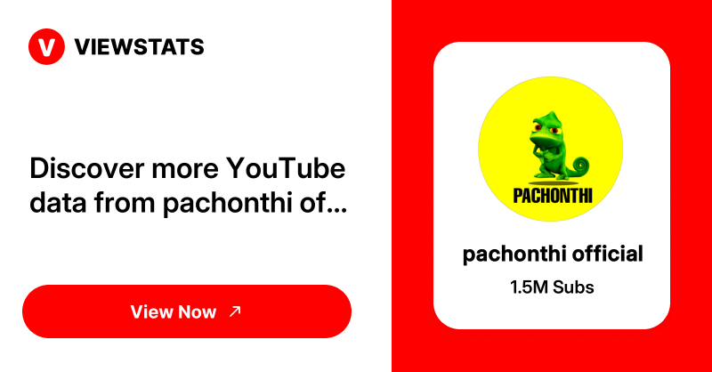 pachonthi official - Viewstats