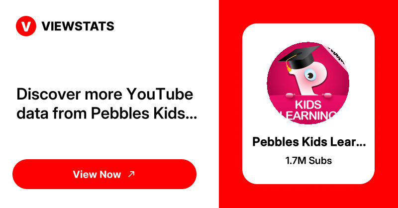 Pebbles Kids Learning - Viewstats