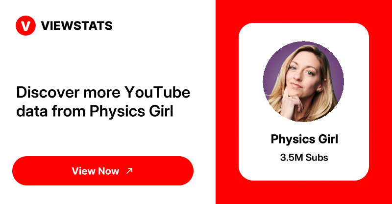 Physics Girl - Viewstats