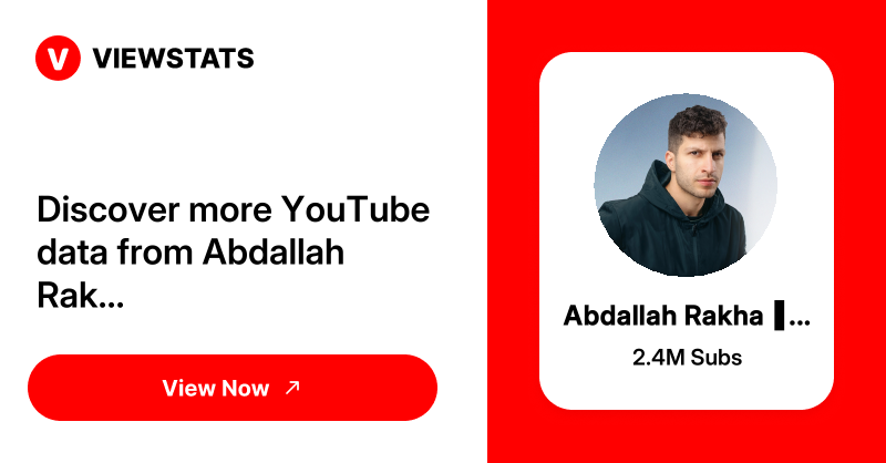 Abdallah Rakha عبد الله رخا - Viewstats