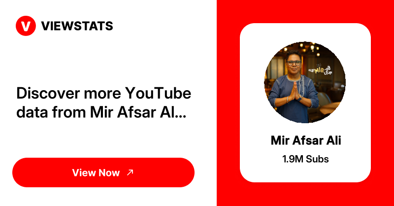 Mir Afsar Ali - Viewstats