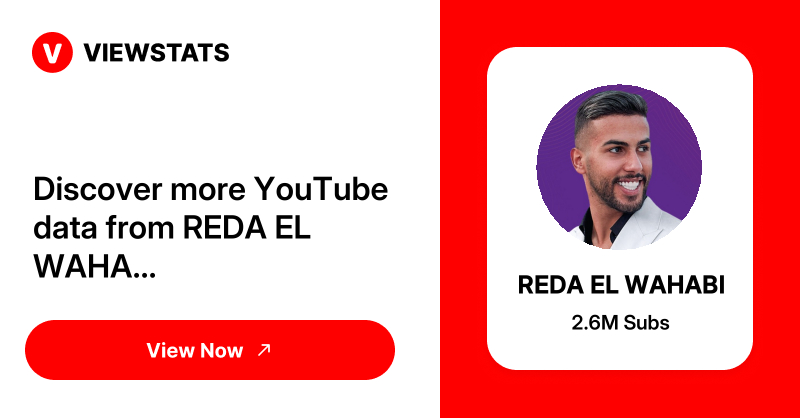 REDA EL WAHABI - Viewstats