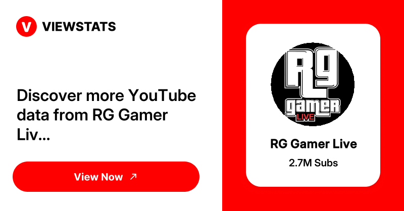 RG Gamer Live - Viewstats