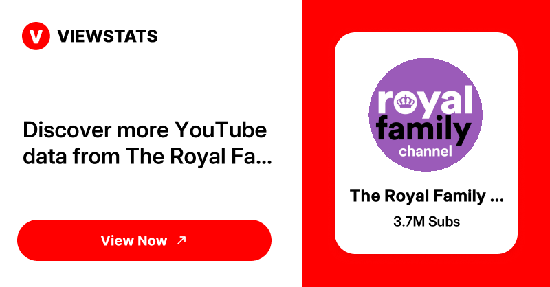 The Royal Family Channel - Viewstats