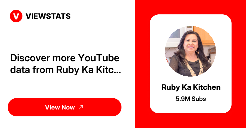 Ruby Ka Kitchen - Viewstats
