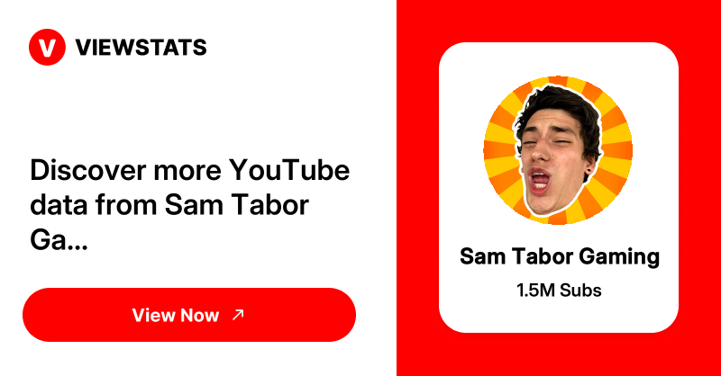 Sam Tabor Gaming - Viewstats