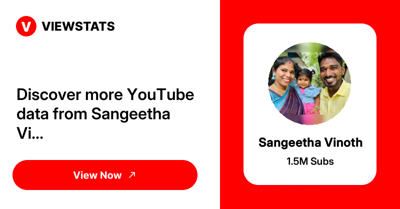 Sangeetha Vinoth - Viewstats