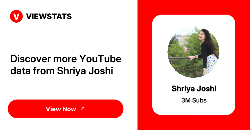 Shriya Joshi - Viewstats