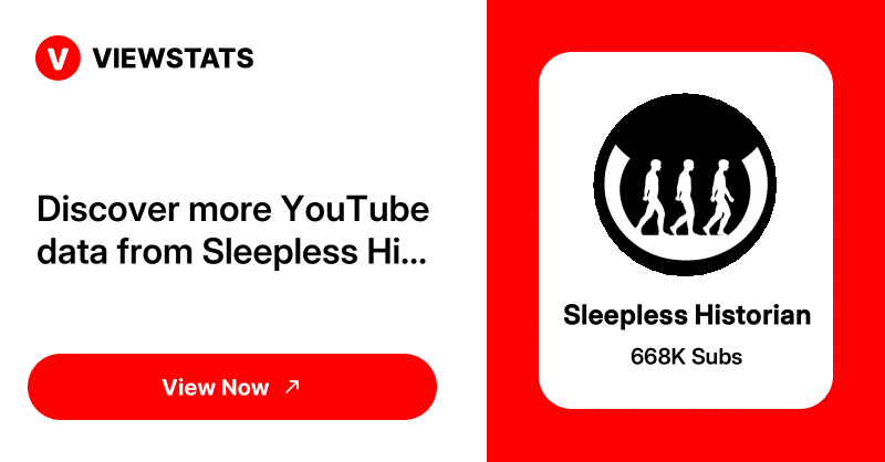 Sleepless Historian - Viewstats