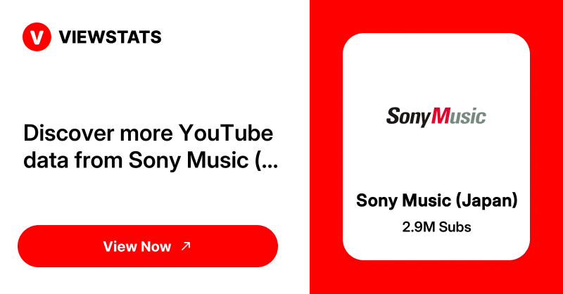 Sony Music (Japan) - Viewstats