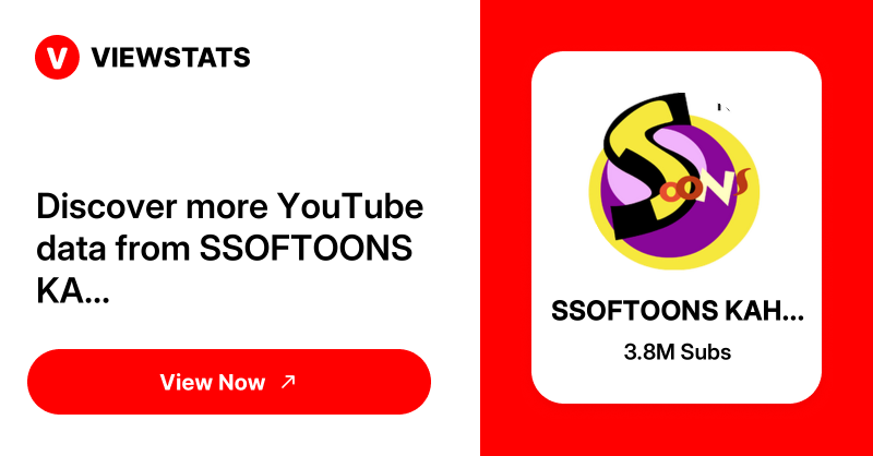 SSOFTOONS KAHANIYA - Viewstats
