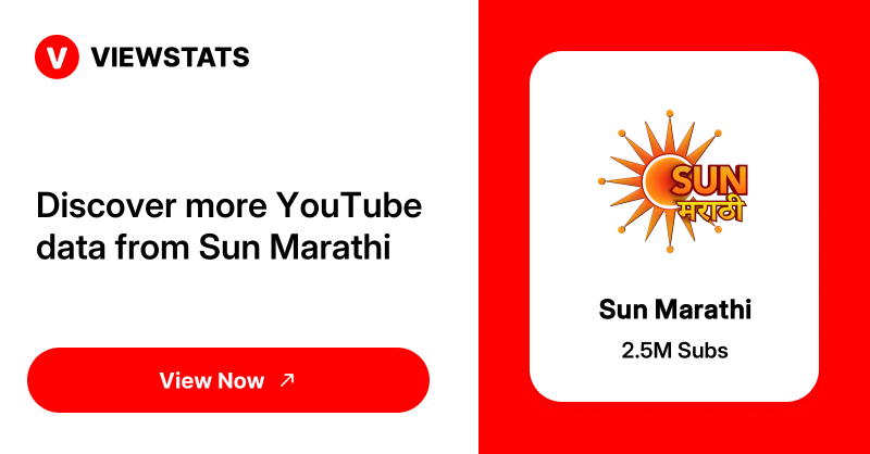 Sun Marathi - Viewstats