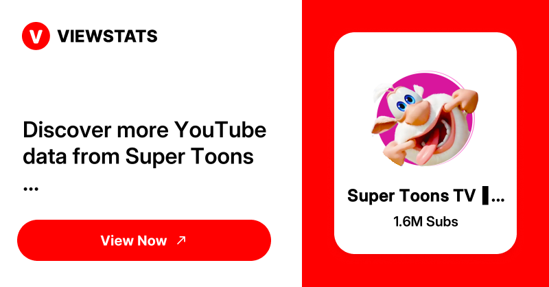 Super Toons TV アニメ - Viewstats