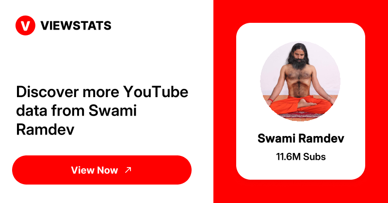 Swami Ramdev - Viewstats