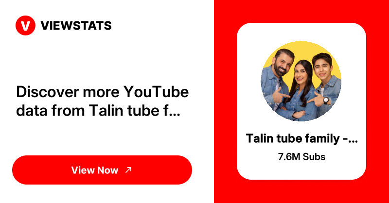 Talin tube family - عائلة تالين تيوب - Viewstats
