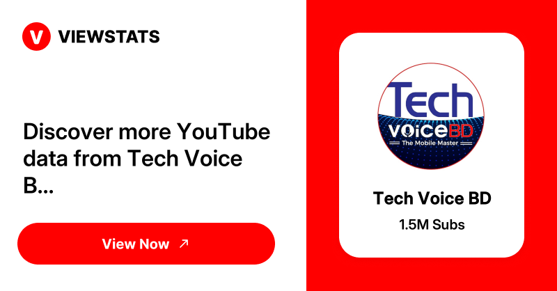 Tech Voice BD - Viewstats