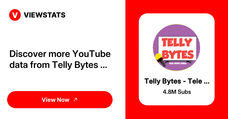 Telly Bytes - Tele News India - Viewstats