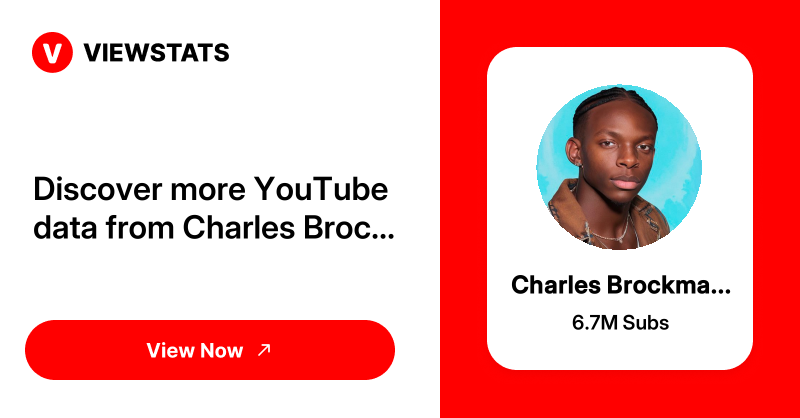 Charles Brockman III (TheOnlyCB3) - Viewstats
