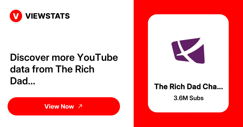 The Rich Dad Channel - Viewstats