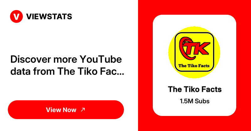 The Tiko Facts - Viewstats