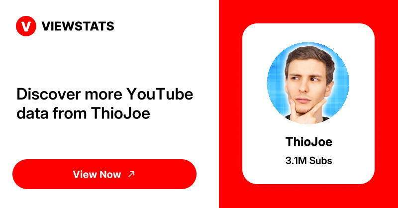 ThioJoe - Viewstats