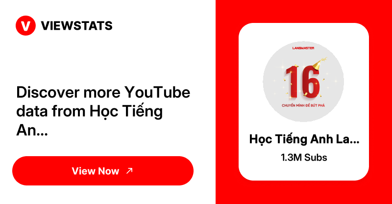 Học Tiếng Anh Langmaster - Viewstats