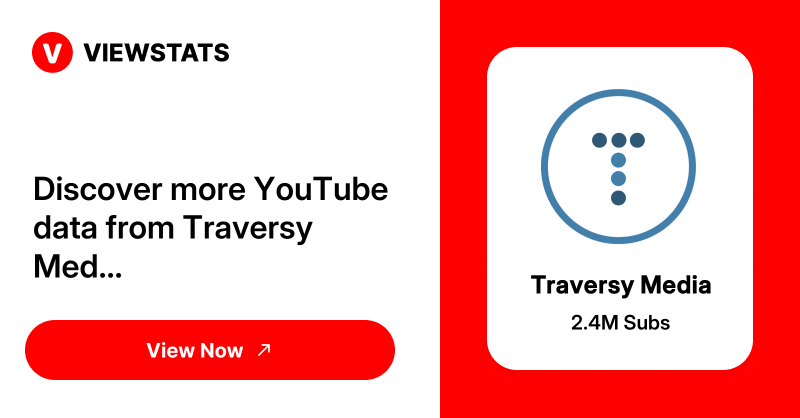 Traversy Media - Viewstats