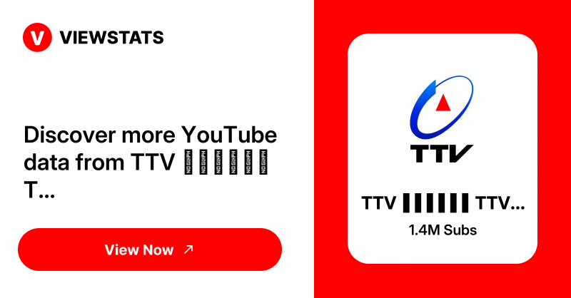 TTV 台視官方頻道 TTV Official Channel - Viewstats
