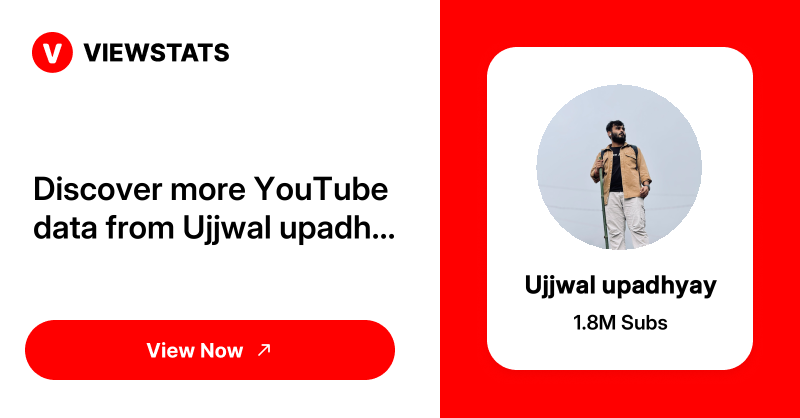 Ujjwal upadhyay - Viewstats