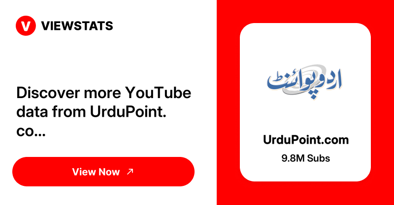 UrduPoint.com - Viewstats