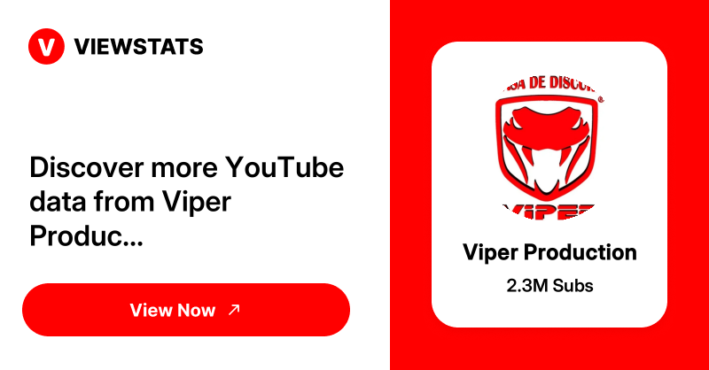 Viper Production - Viewstats