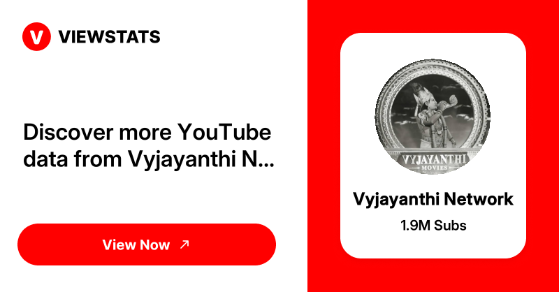 Vyjayanthi Network - Viewstats