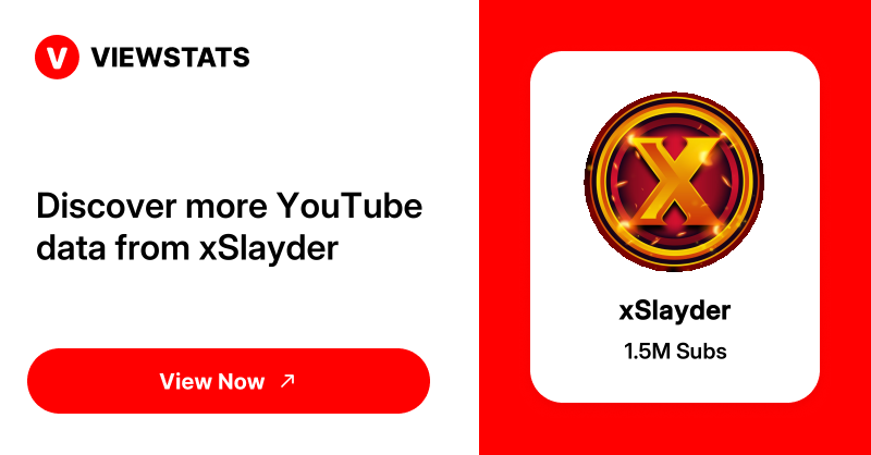 xSlayder - Viewstats