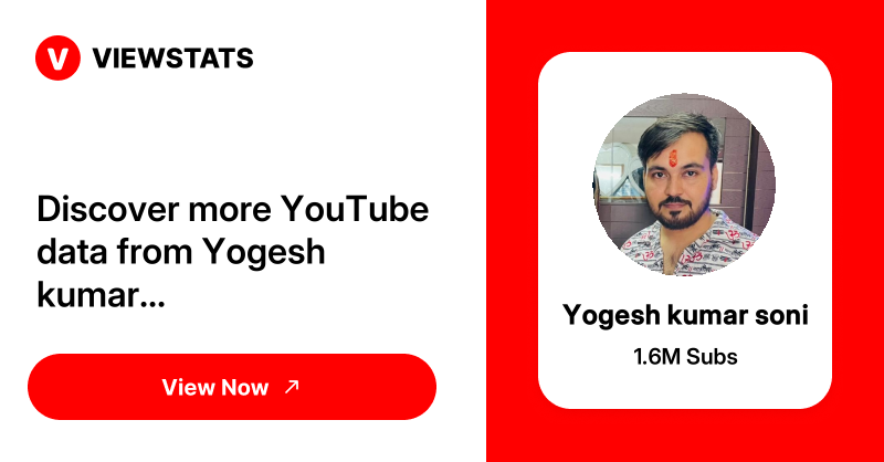 Yogesh kumar soni - Viewstats