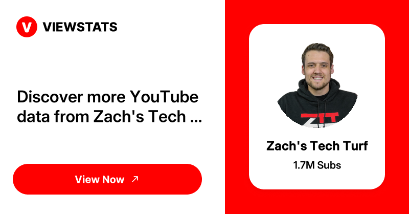 Zach's Tech Turf - Viewstats