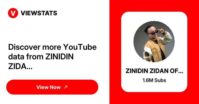 ZINIDIN ZIDAN OFFICIAL - Viewstats